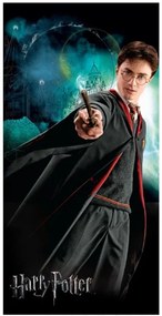 Plážová osuška Harry Potter - mladý čaroděj