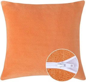 Bellatex Polštářek MIKRO jednobarevný Oranžová 40x40 cm