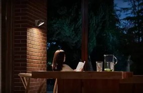 Philips Mimosa 7W šedá / LED venkovní nástěnné svítidlo / 630LM / 2700
