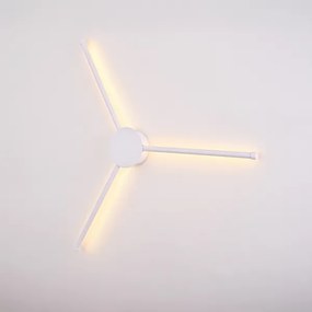 Brilagi - LED Nástěnné svítidlo LUGO TRE LED/14W/230V bílá
