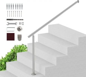 120,1 cm 120 cm madla pro venkovní schůdky pro verandovou terasu z nerezové oceli