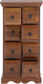 furniture-nabytek.cz - Komoda Meridan akácie 8 šuplíku