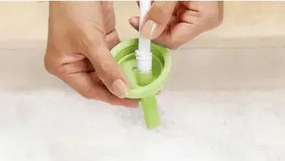 Munchkin - Hrneček s brčkem Simple Clean 296ml - zelená / od 12 měsíců