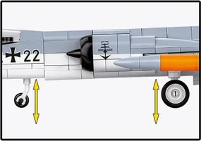 COBI 5907 Armed Forces Lockheed F-104 Starfighter, 1:48, 420 k