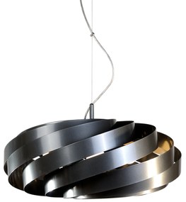Designový lustr Vento antracit