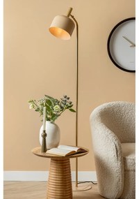Světle hnědá stojací lampa s kovovým stínidlem (výška 164 cm) Smart – Leitmotiv
