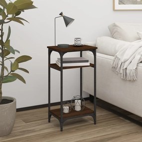 vidaXL Odkládací stolek 40 x 30 x 75 cm kompozitní dřevo [825801] Barva: hnědý dub