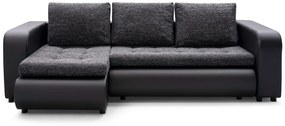 Casarredo - Komfort nábytek Rohová sedací souprava PETRONELI rozkládací s úložným prostorem, Soft 11/Lawa 17