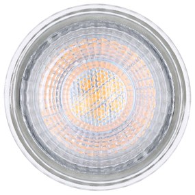 Paulmann 28982 stříbrná LED žárovka GU10, 4,9W 2700K