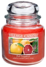 VILLAGE CANDLE Vonná svíčka - Růžový grapefruit Doba hoření: 105 hodin