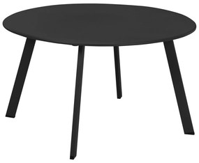ProGarden Přístavný stolek 70 x 40 cm matný tmavě šedý