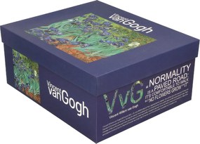 Porcelánový šálek s podšálkem Van Gogh Irises 250 ml sada 2ks