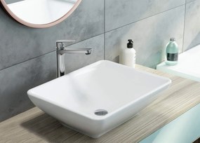 Deante Jasmin, vysoká umyvadlová baterie s ECO-provzdušňovačem 4.5 l/min, chromová, DEA-BGJE020K