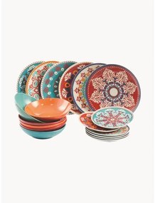 Sada porcelánového nádobí Shiraz, pro 6 osob (18 dílů)