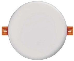LED panel 125mm, kruhový vestavěný bílý, 11W neutr. b., IP65 71803