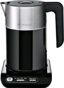 BOSCH TWK8613P stříbrno-černá / Rychlovarná konvice / 2400 W / 1.5l