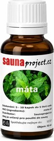 Saunaproject esence do sauny máta 50ml