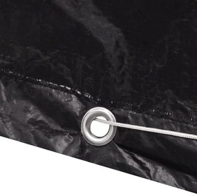 Plachty na zahradní nábytek 2 ks 10 oček 260 x 260 x 90 cm 279130