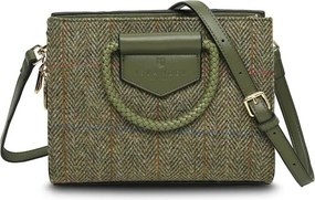 Kabelka The Arran Tote Chestnut Herringbone - Islander