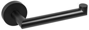 Sapho Sapho, X-ROUND BLACK držák toaletního papíru, černá mat