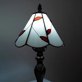 Brilagi - Tiffany vitrážová stolní lampa FOLIA 1xE27/60W/230V