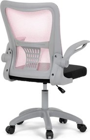 Dětská otočná židle růžová KA-K2008 PINK