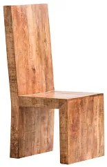 Židle Woodkings Terknini z mangového dřeva