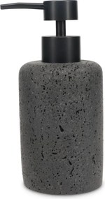 Tmavě šedý dávkovač mýdla z polyresinu 250 ml Suds – S|P Collection