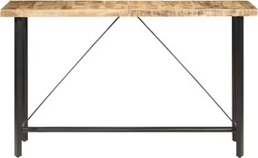Barový stůl 180 x 70 x 107 cm hrubé mangovníkové dřevo 286613