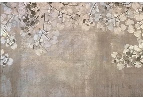 Fototapeta - Abstraktní růžový les 150x250 + zdarma lepidlo