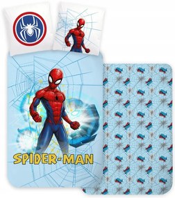 DĚTSKÉ BAVLNĚNÉ POVLEČENÍ SPIDERMAN 140X200 CM, 1KS 70X90 CM VZOROVANÉ
