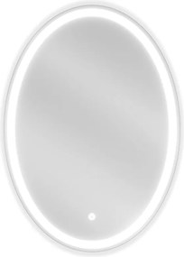 Mexen Elz, LED koupelnové zrcadlo s podsvícením 50 x 70 cm, 6000K, ochrana proti zamlžování, 9802-050-070-611-00