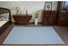 Oboustranný kusový koberec Noel modrý 160x230cm