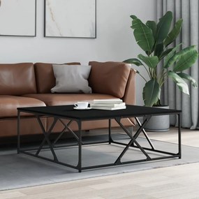 vidaXL Konferenční stolek 100x100x40 cm kompozitní dřevo [835364] Barva: Černá