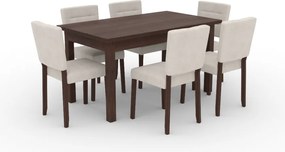 ADRK Furniture Sada stůl s židlemi RODOS 80 SE-ROD-80-DW