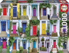 EDUCA Puzzle Dveře Notting Hillu / 1000 dílků