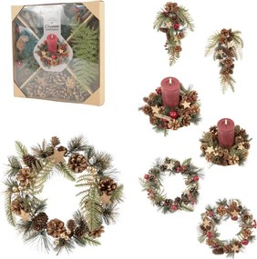Kreativní sada DIY CHRISTMAS pro výrobu věnců a dekorací - různé varianty