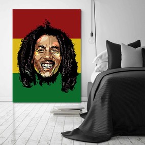 Gario Obraz na plátně Bob Marley Jamajka - Nikita Abakumov Rozměry: 40 x 60 cm
