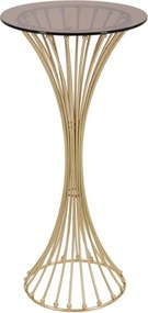 Designový odkládací stolek Xylander 40 cm zlatý