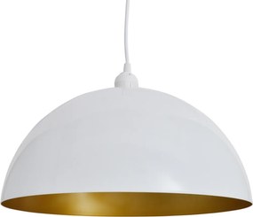 Moderní lampa bílozlatá 2ks