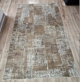 HU Béžový koberec Luxess 10133-Beige Rozměr: 60x110 cm
