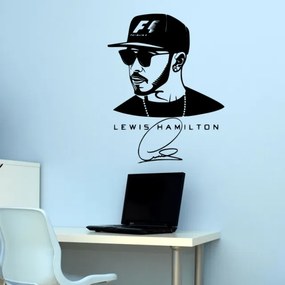 Samolepka Lewis Hamilton (F1)