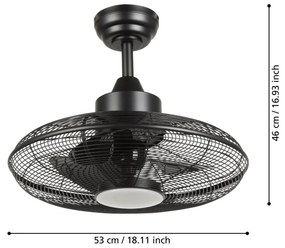 EG 35133 Ventilátor se svítidlem IGELDO EGLO 35133 - EGLO