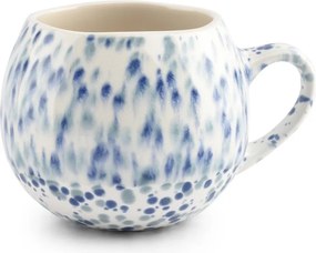 Modrý kameninový hrnek 460 ml Muggies – Salt&amp;Pepper