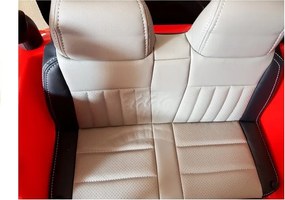 LEAN CARS Elektrické autíčko Jeep HP012 červené