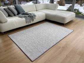 Kusový koberec Modena béžová Varianta: Kulatý průměr 57 cm - SLEVA