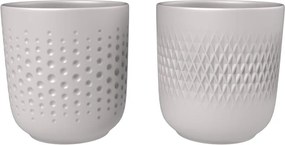 Villeroy&Boch Villeroy & Boch Manufacture Collier blanc sada 2 hrnků, 8,5 cm, 280 ml