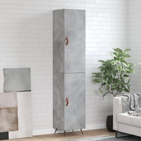 Skříň highboard betonově šedá 34,5x34x180 cm kompozitní dřevo 3198765