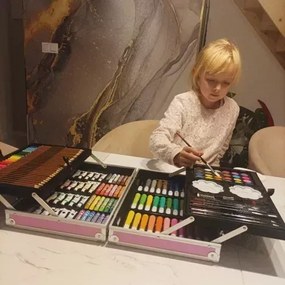 Velká malířská sada 144 ks + kufr
