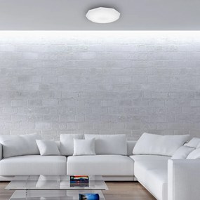 Stropní LED svítidlo Hex, 1x LED 16w, 4000k, (fi 36 cm), w